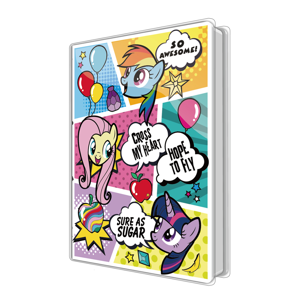 My Little Pony Comic A5 PVC Notebook / Παιχνίδια - Ελληνοεκδοτική