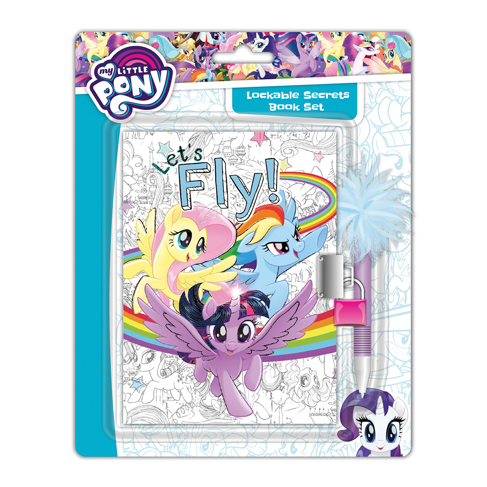 My Little Pony Scribble Diary & Fur Pen Set / Παιχνίδια - Ελληνοεκδοτική